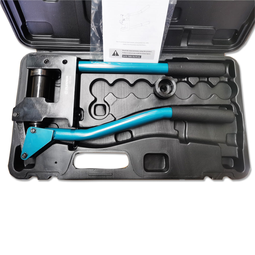 ZUPPER Manual Punching Tool Set Metal Stud Punch Tools Kit CC-100 ...